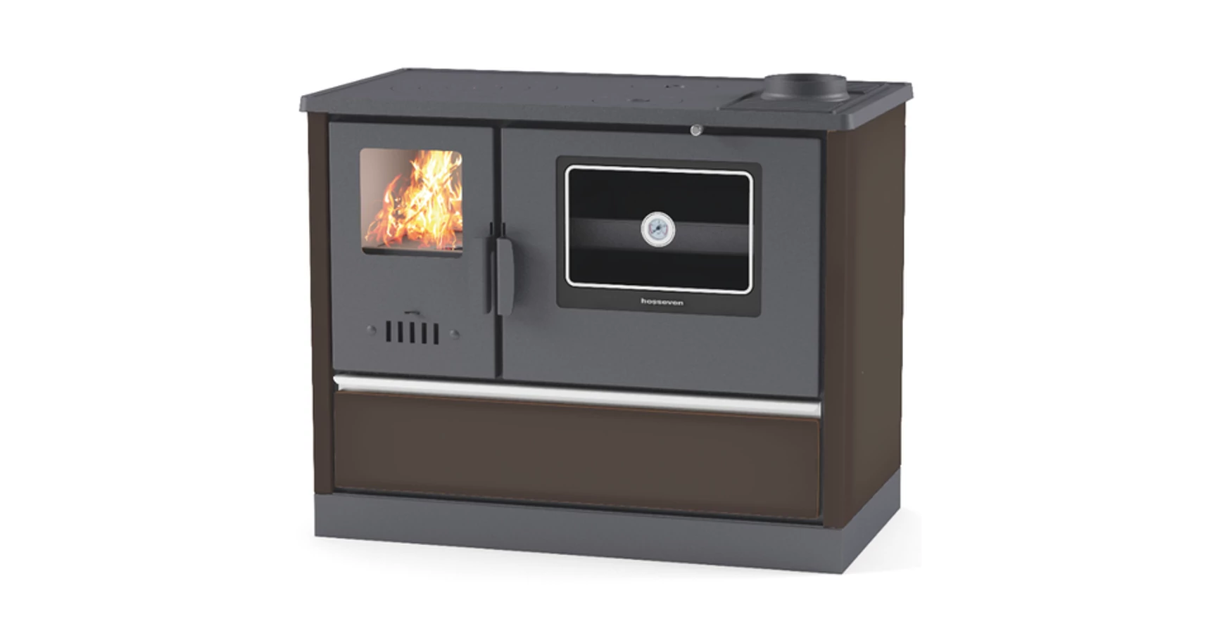 Sobă de marca Hunor 4020 (maro)